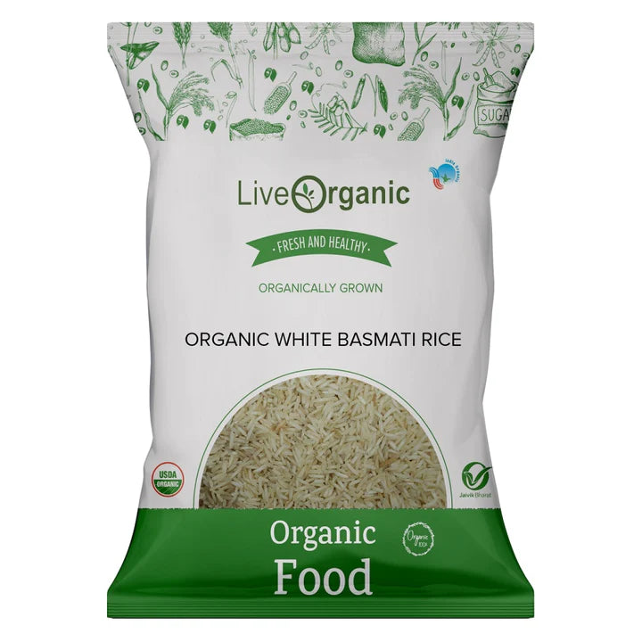 Basmati Rice 5 Kg bulk Pack – Live Organic